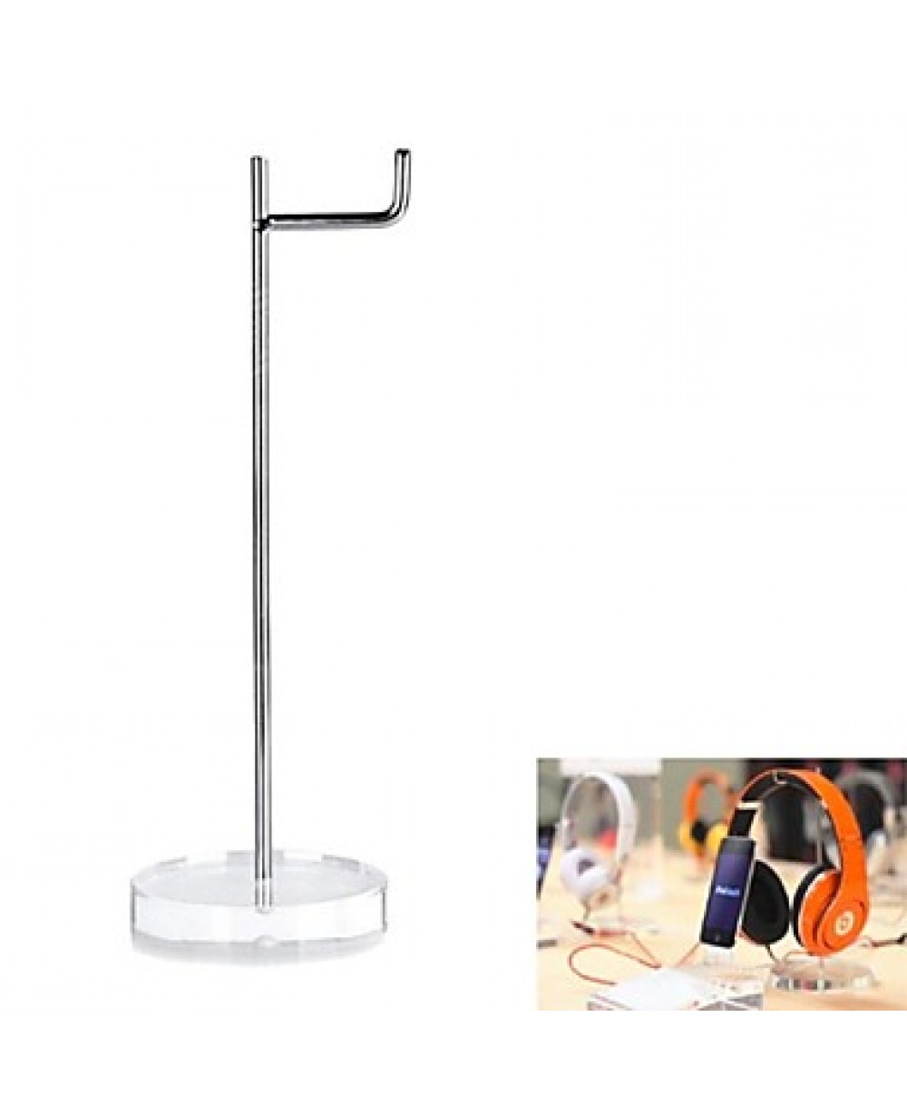 Detachable Portable Mini + Metal Headphones Holder Stand - Translucent ...